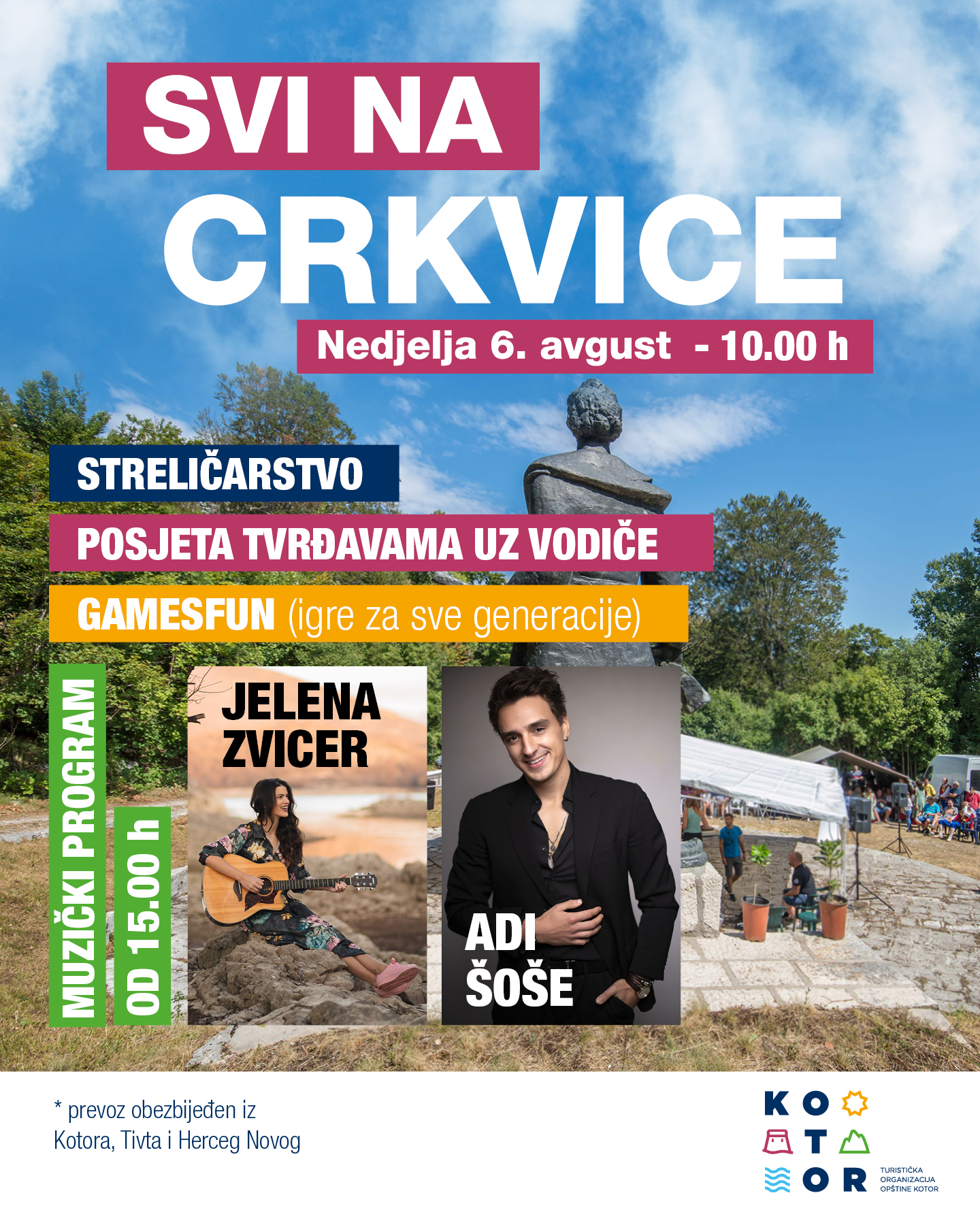 Upoznajte zaleđe Boke Kotorske: "Svi na Crkvice" 13. avgusta! | Share ...