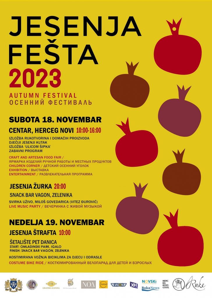 Festival boja i ukusa: Jesenja fešta za vikend u Novom | Share Montenegro